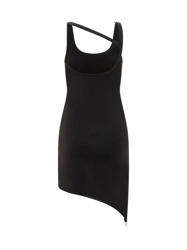 COURREGES Asymmetrical Mini Suit Dress