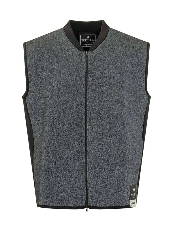 Y3 Graphic Run Vest - Black