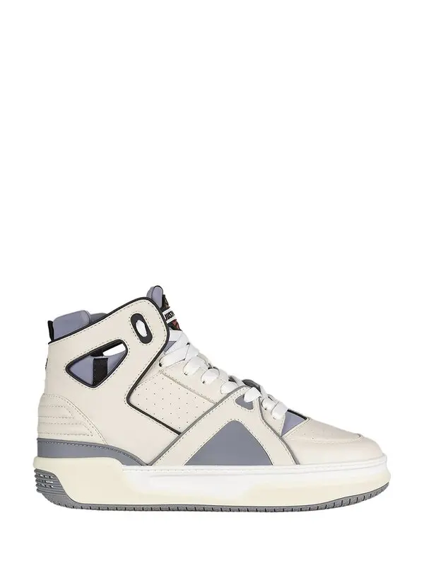 JUST DON Leather Sneakers