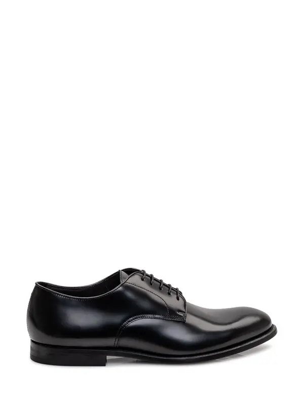 DOUCAL'S Leather Lace-up Shoes - Nero