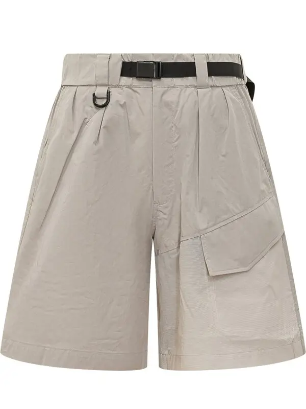 Y3 Sporty Mini Shorts With Luxury Feel
