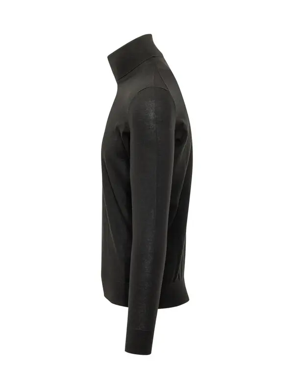 Zegna Cashmere-silk Turtleneck Sweater