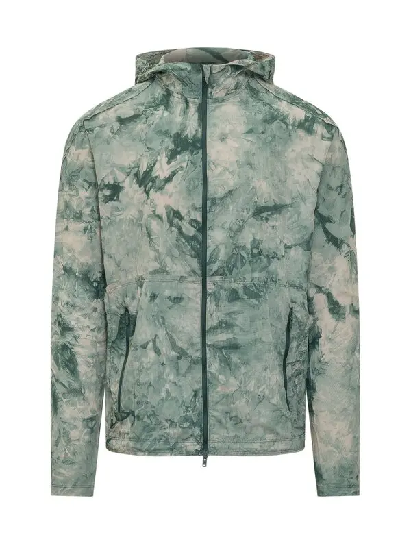 Y3 All-over Print Jacket With Hood