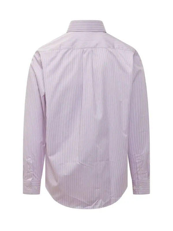 Drole De Monsieur Button-down Stripe Shirt