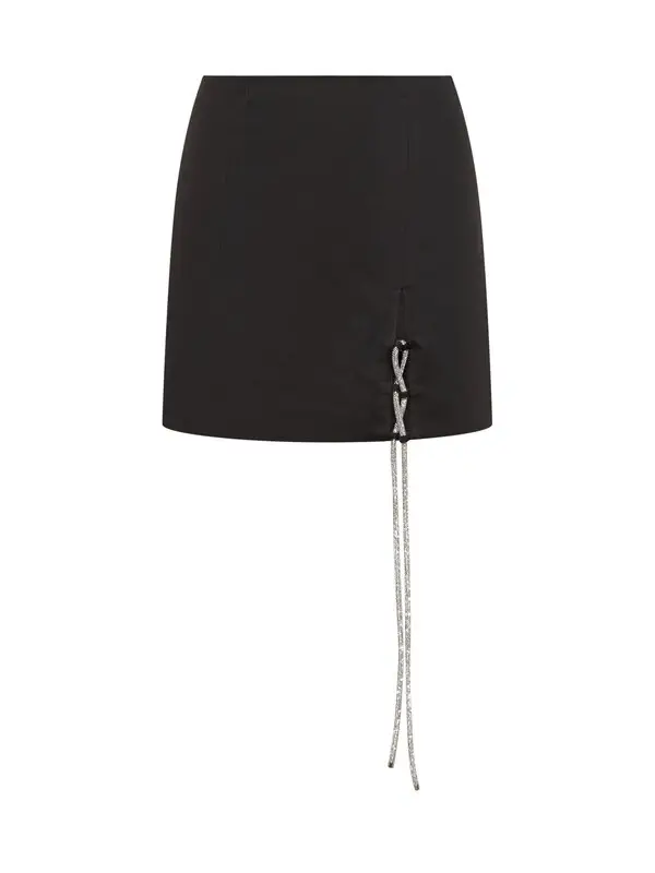 Giuseppe Di Morabito Rhinestone Mini Skirt