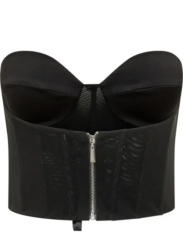 ACTUALEE Structured Bustier Top