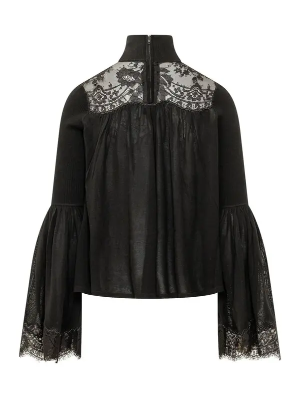 Zimmermann Lace Blouse With Delicate Detail
