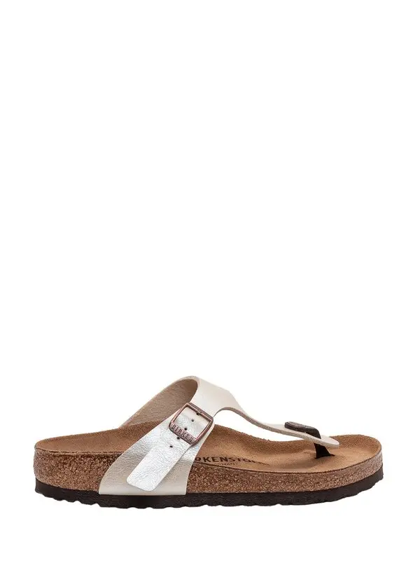 BIRKENSTOCK Gizeh Graceful Sandals Mini - Pearl White