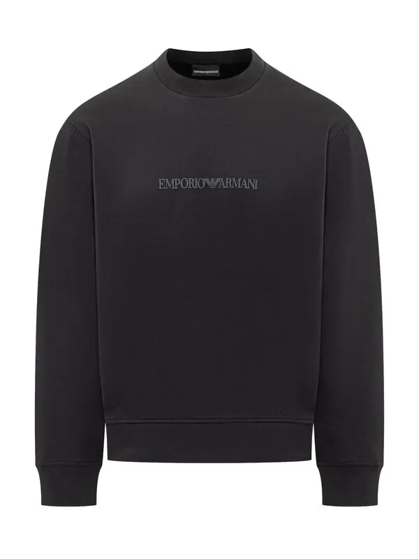 Emporio Armani Crewneck Sweatshirt - Blu Navy