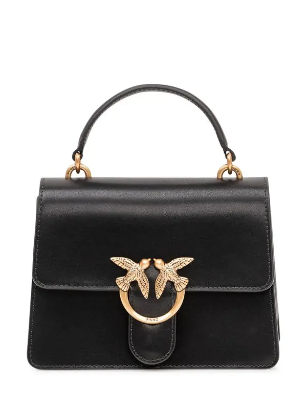 Pinko Chic Love One Mini Top Handle Bag - Black