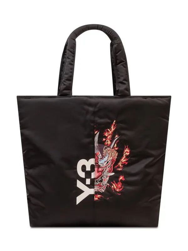 Y3 Mini Tote Handbag - Black