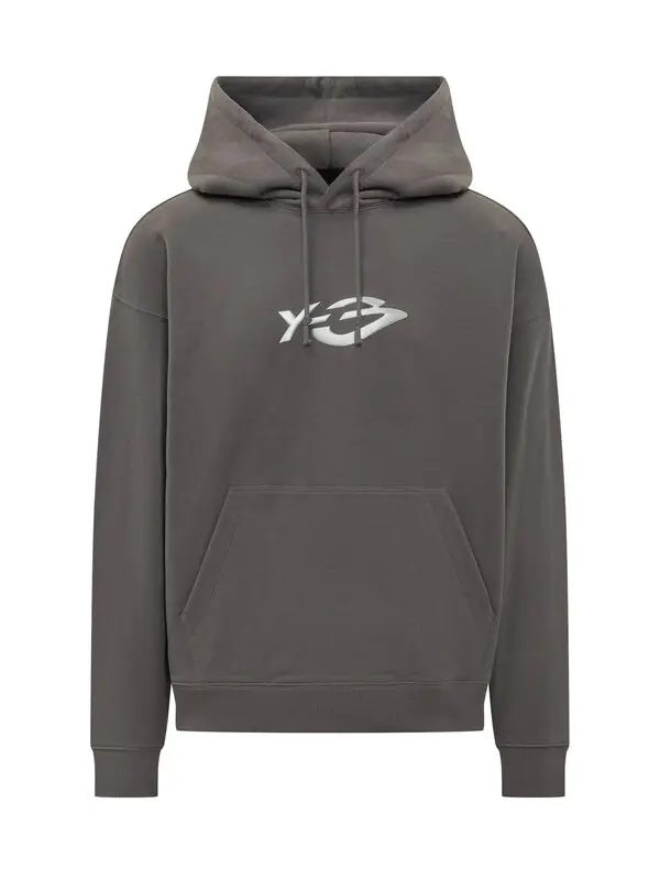 Y3 Liquid Large Fit Hoodie - Grefiv