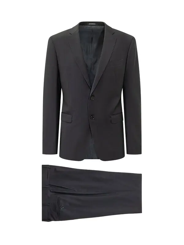 Emporio Armani Wool One-piece Gown - Vulcan