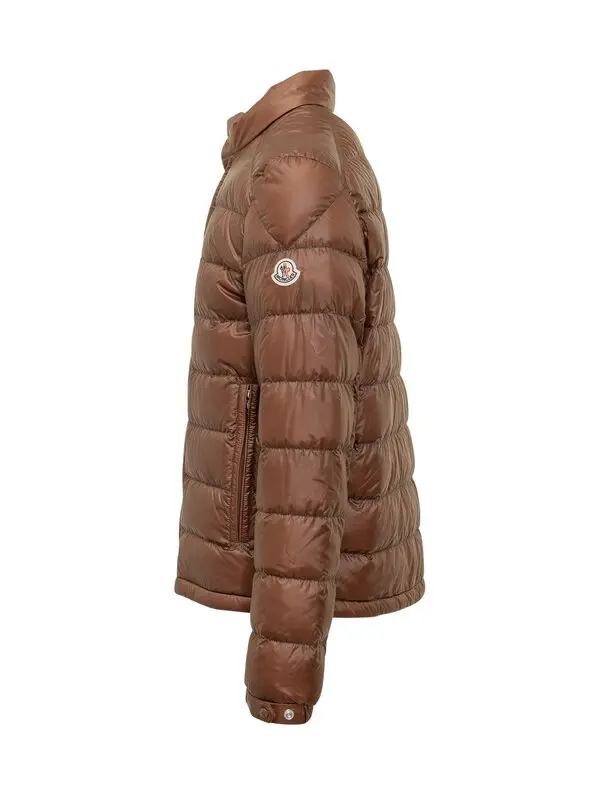 Moncler Lightweight Puffer Jacket - Marrone
