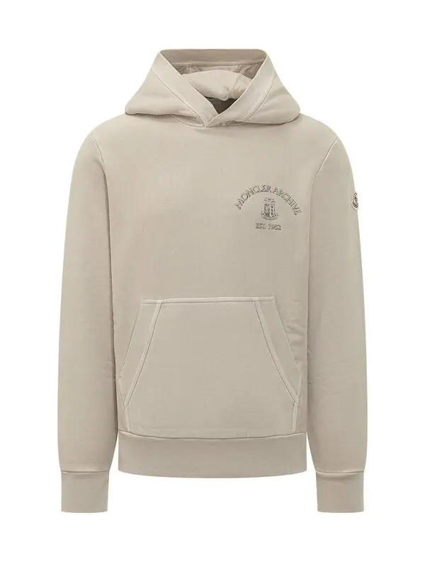 Moncler Mini Hooded Sweatshirt - Beige