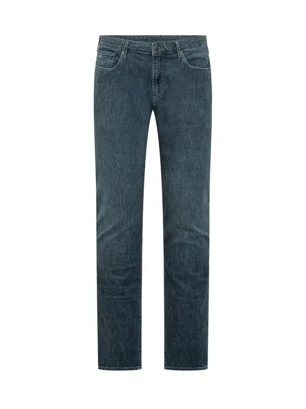 Emporio Armani Straight-leg Five-pocket Jeans