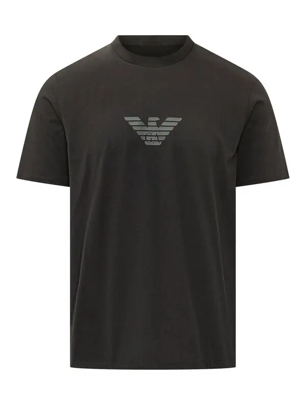 Emporio Armani Logo T-shirt - Black