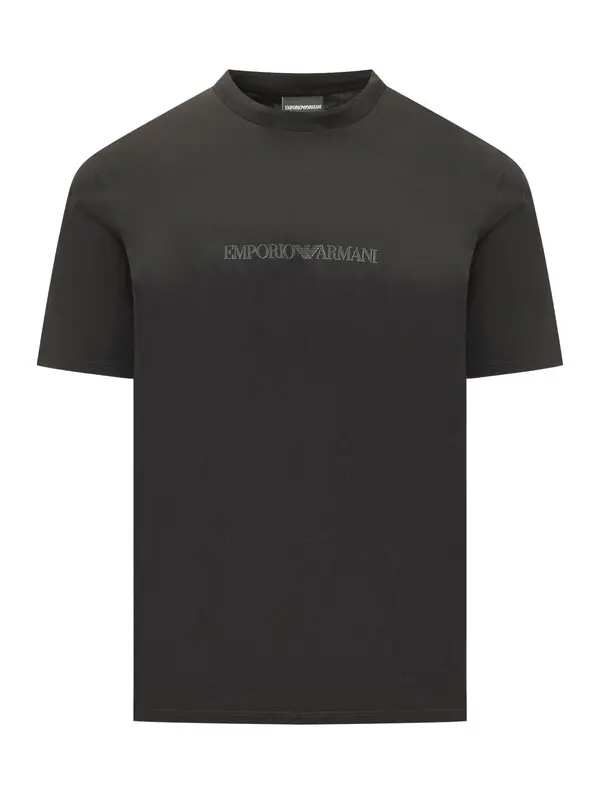 Emporio Armani Premium Logo T-shirt - Black