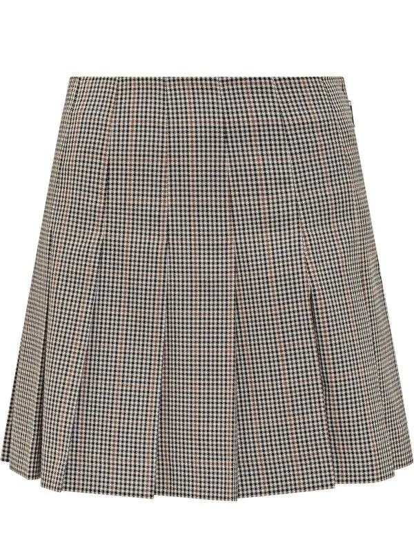 MSGM Plissé Mini Skirt