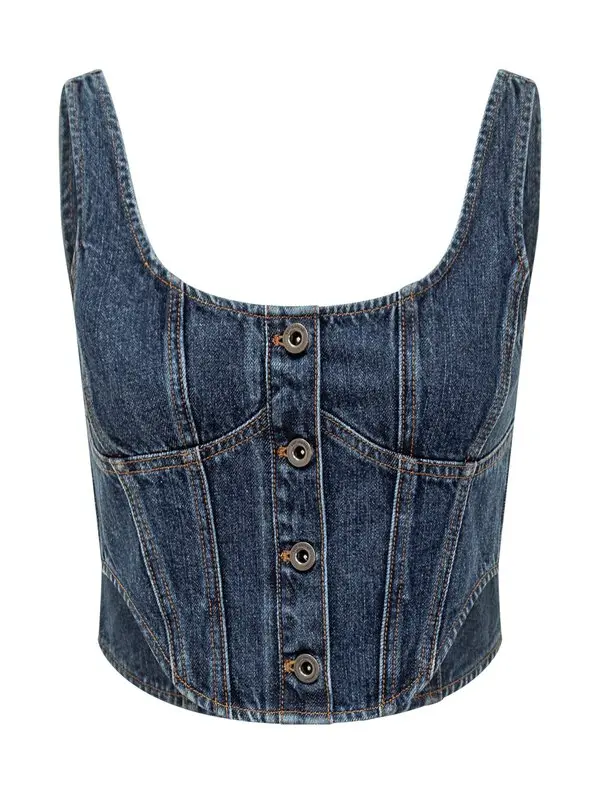 SELF-PORTRAIT Mini Corset Top