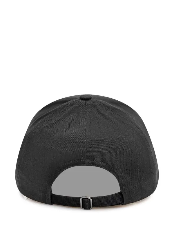 Moncler Curve Brim Baseball Hat - Nero