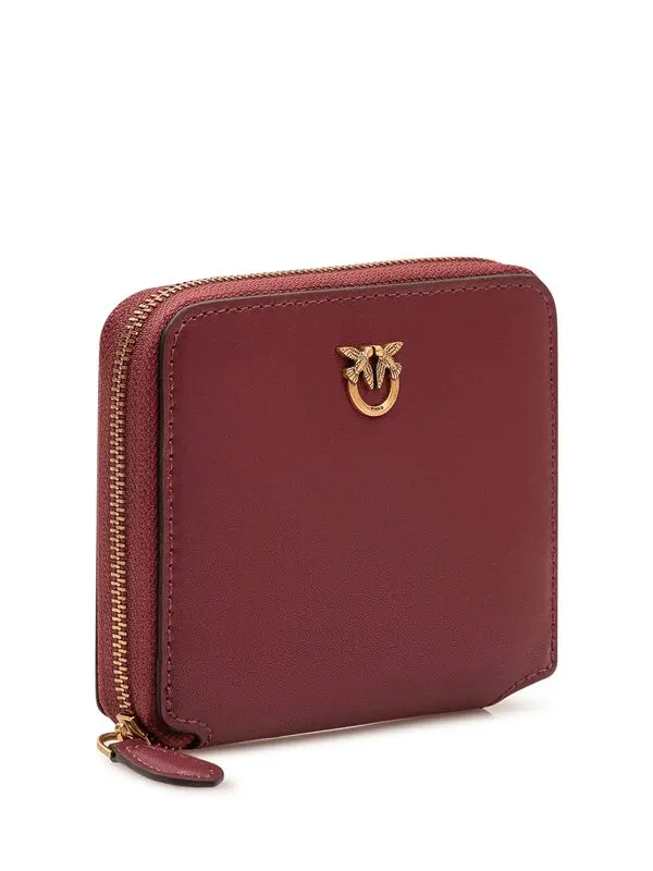 Pinko Mini Zip Around Wallet - Ribes Intenso