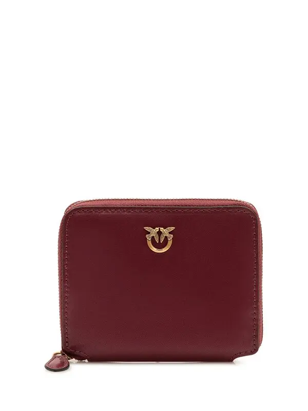 Pinko Mini Zip Around Wallet - Ribes Intenso