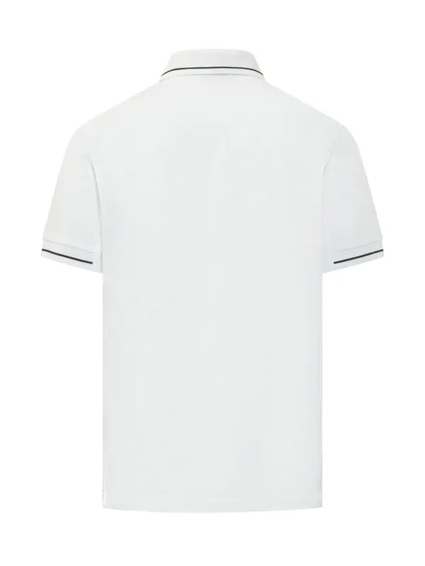 Moncler Cut-sleeve Polo Shirt