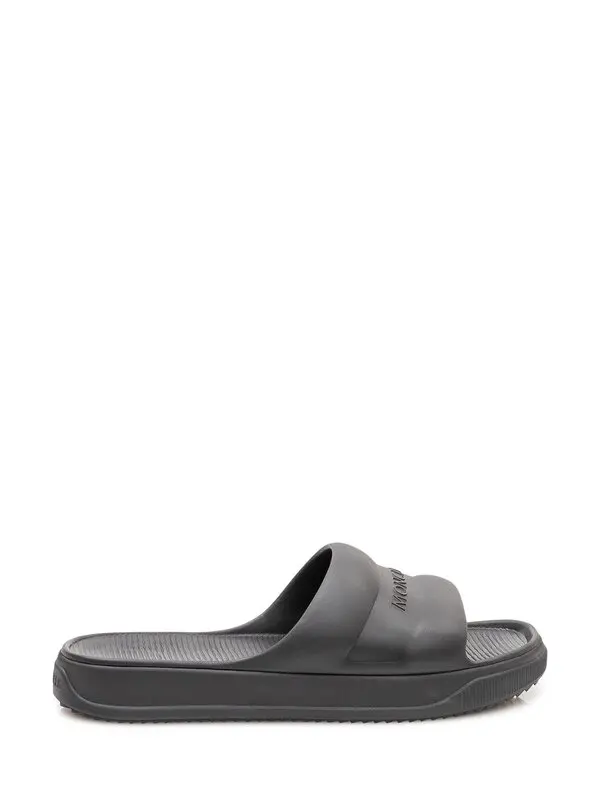 Moncler Sleek Comfort Sandals - Nero