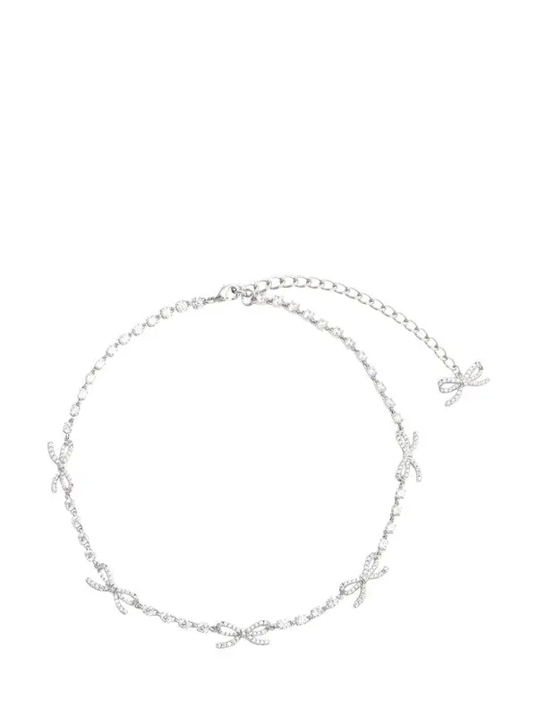 SELF-PORTRAIT Mini Statement Accessory With Elegance - Silver
