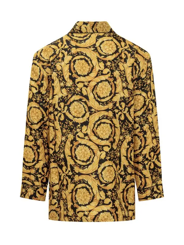 Versace Baroque Knit Pajama Set