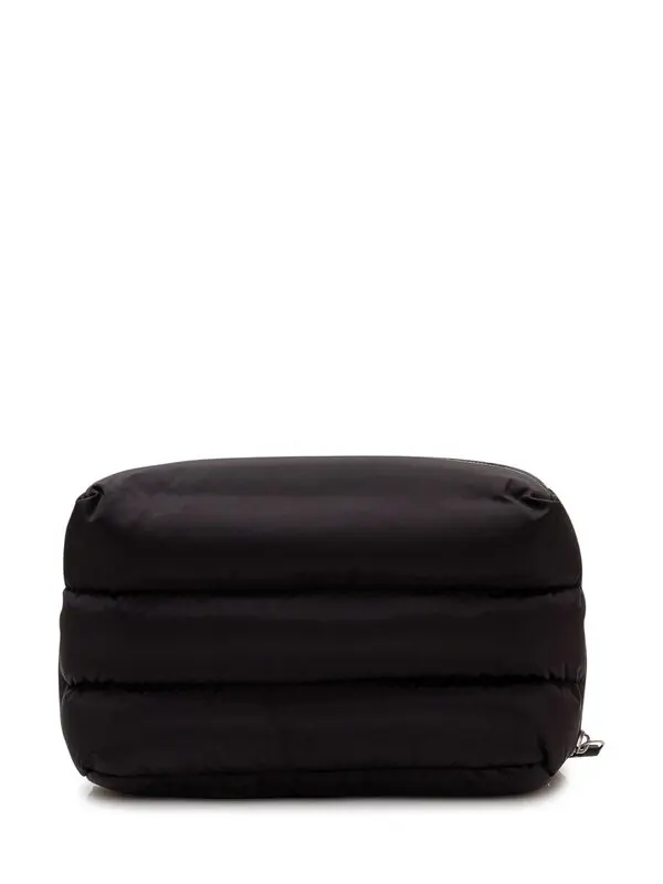 Moncler Mini Briefcase With Zip Closure - Nero