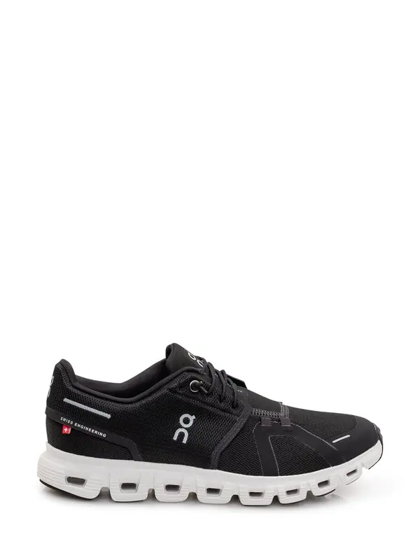 On Mini Cloud 6 Sneakers - Black/white