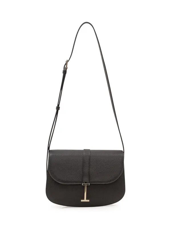 TOM FORD Curved Mini Crossbody Bag - Black