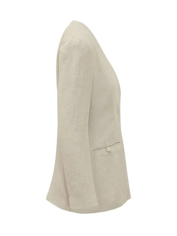 Emporio Armani Sophisticated A-frame Pocket Blazer