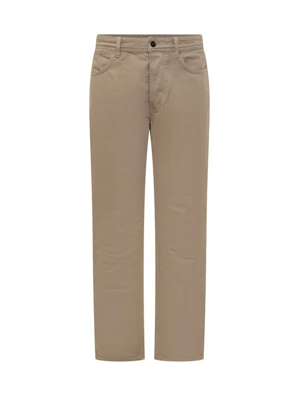 Stone Island Cotton Trousers - Desert