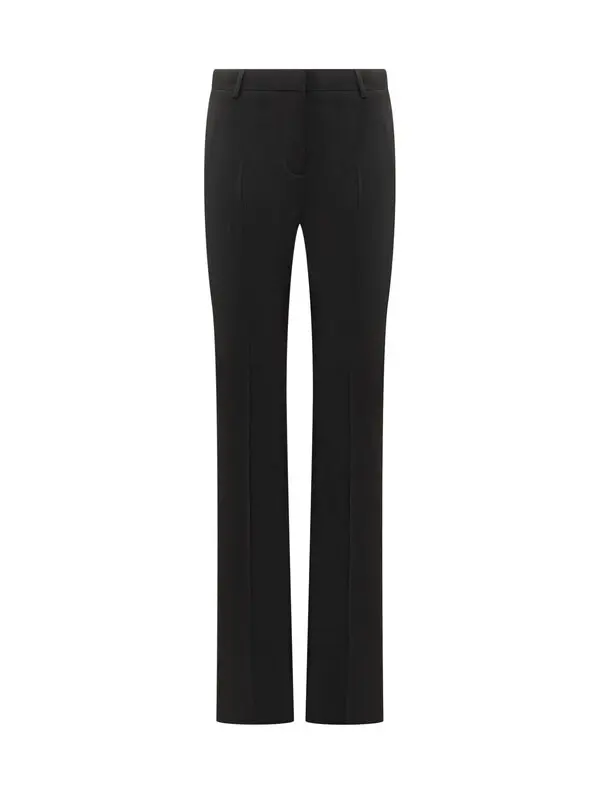 Versace Tailored Straight Leg Trousers - Black
