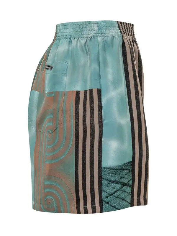 Versace Versatile Printed Shorts - Multicolor