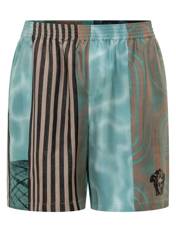 Versace Versatile Printed Shorts - Multicolor
