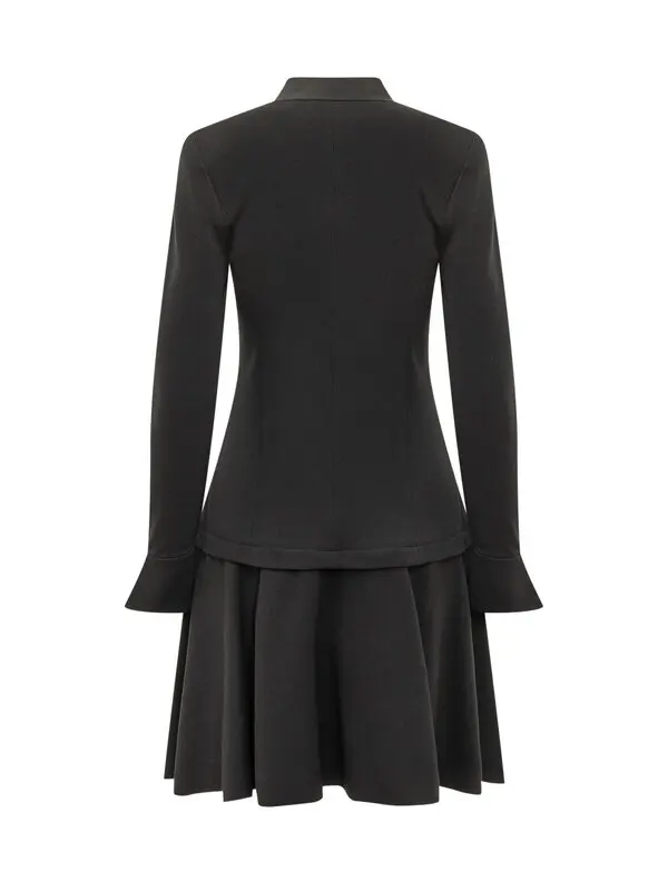 Emporio Armani Draped Silhouette Evening Gown