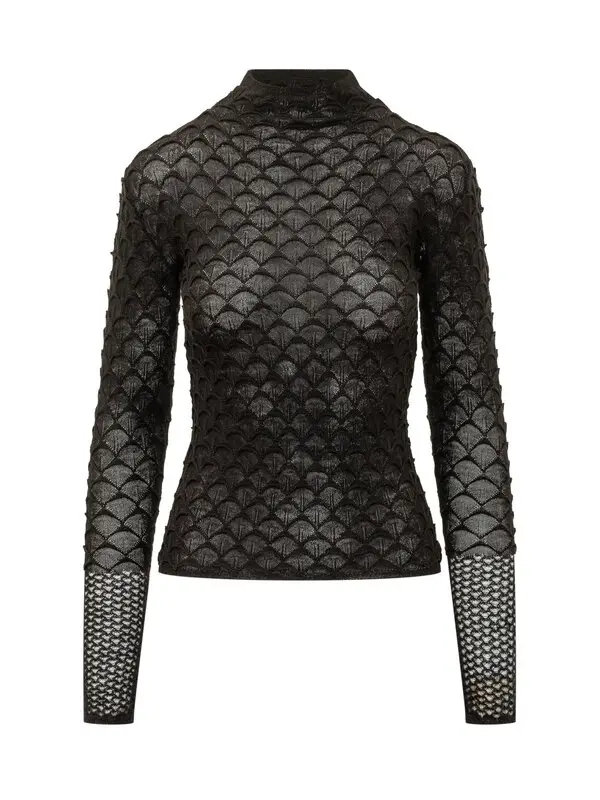 LANVIN Knit Jumpsuit - Black
