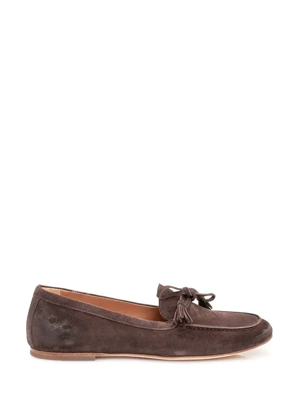 DUCANERO Classic Moccasins With Tassels - Espresso