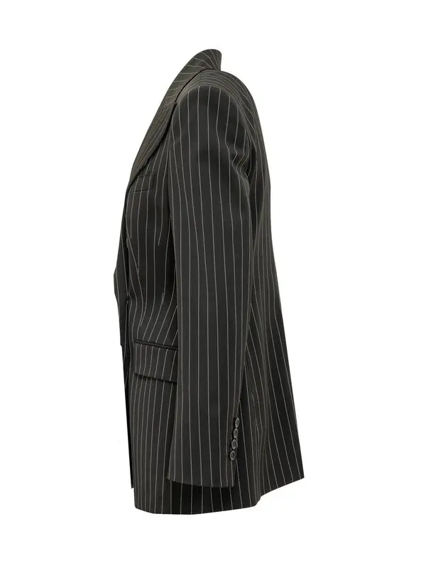 Dolce & Gabbana Tailored Blazer With Striped Detailing