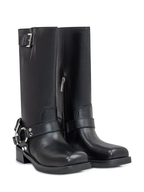Michael Kors Stivale Moto Boot - Black