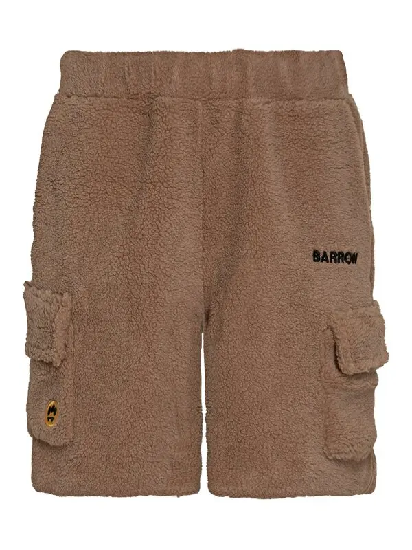 BARROW Cargo Shorts In Pile Beige