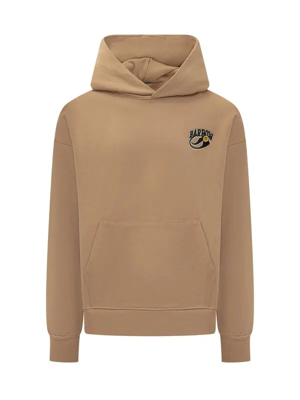 BARROW Embroidered Logo Hoodie Sweatshirt Large Size - Lark