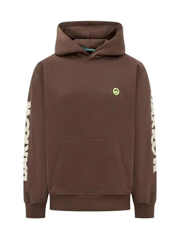 BARROW Hoodie Sweatshirt - Choco