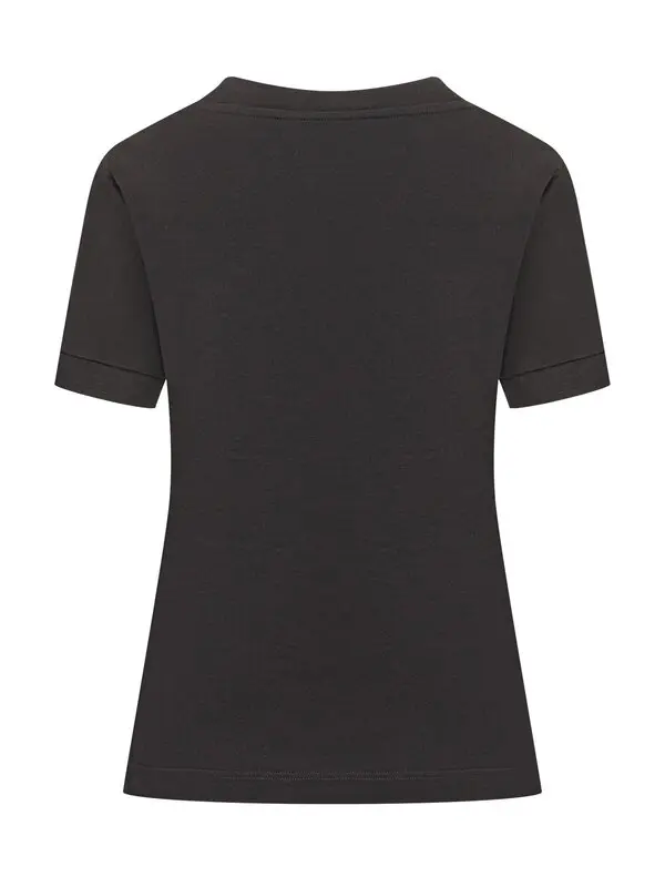 Dolce & Gabbana Logo Applicato T-shirt - Nero