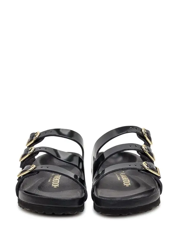 BIRKENSTOCK Stylish Florida Sandals - Shine Black