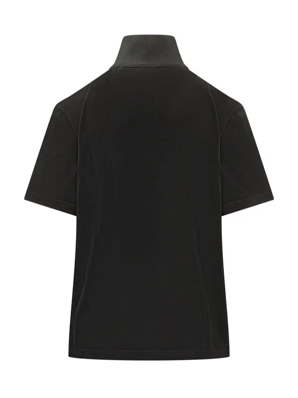 COURREGES Rib Collar T-shirt